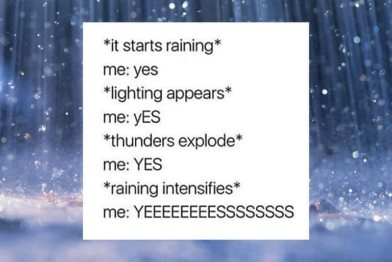 Rainy Day Meme Dump : 30 Rain Memes For Grey Days