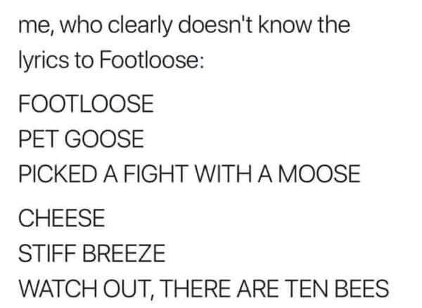 46 Song Lyric Puns Guaranteed to Get Stuck in Your Head