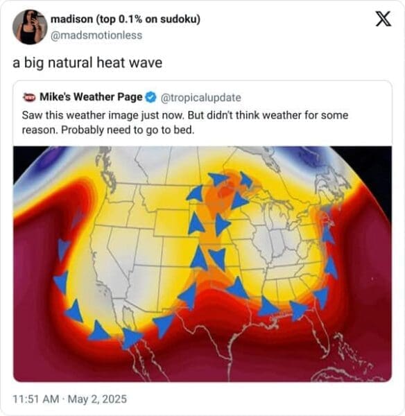 40 Funny Weather Tweets You'll Trust More Than Your Weather App