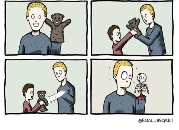 Dark Humor Comics: 40 Funny Bleak Cartoons for Twisted Souls
