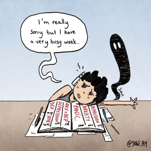 Dark Humor Comics: 40 Funny Bleak Cartoons for Twisted Souls