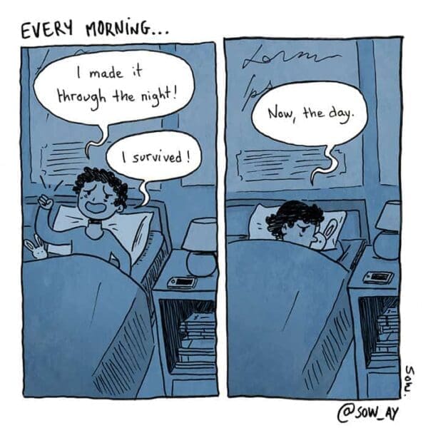 Dark Humor Comics: 40 Funny Bleak Cartoons for Twisted Souls
