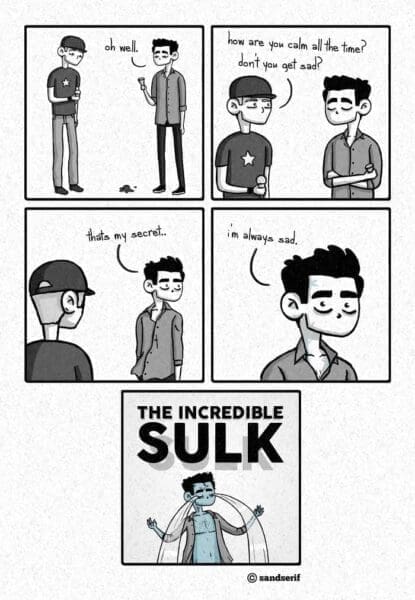 Dark Humor Comics: 40 Funny Bleak Cartoons for Twisted Souls