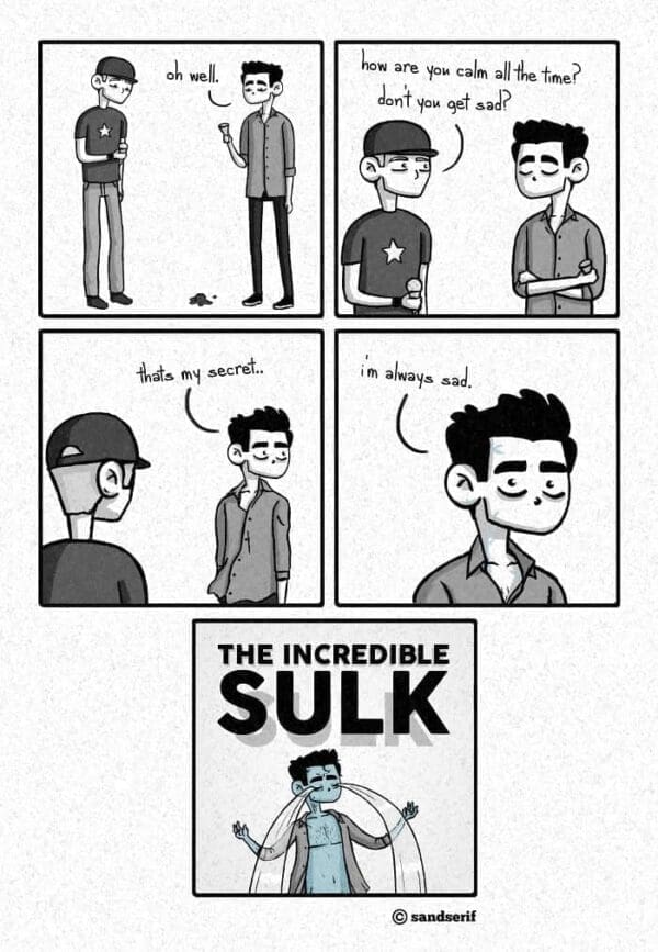 Dark Humor Comics: 40 Funny Bleak Cartoons for Twisted Souls