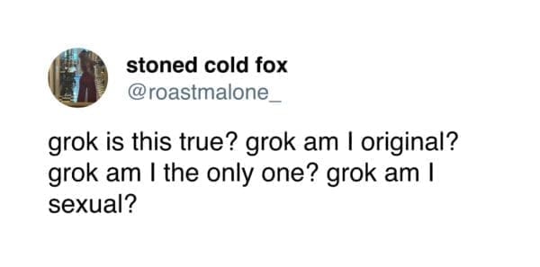 30 Hilarious Grok Tweets for People Who Really Need to Google It Themselves