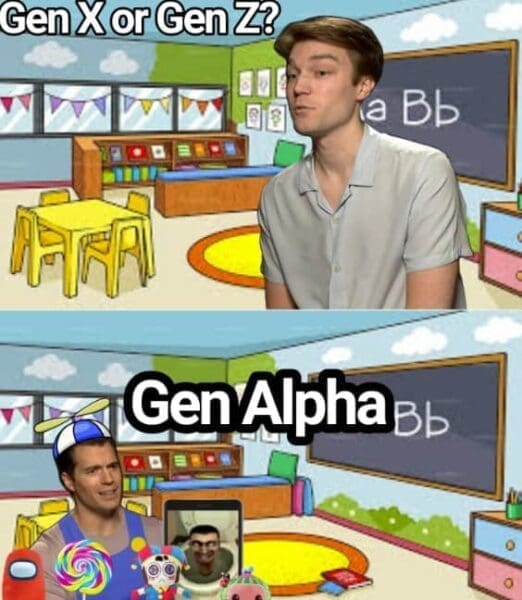 29 Hilarious Gen Alpha Memes For Kids Raised On iPads and Chaos