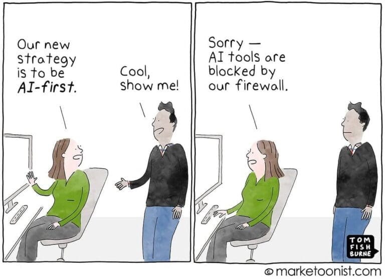 30 Funny Comic Strips About Work by Martketoonist