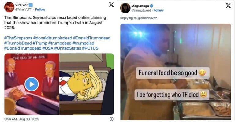 20 Trump Is Dead Memes Explode After The Weekend Rumors