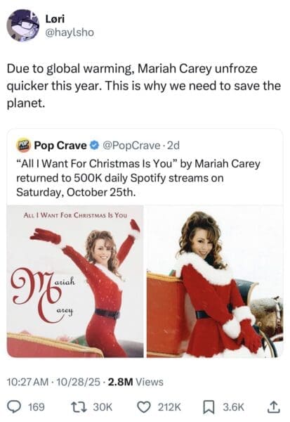 25 Mariah Carey Memes Ushering In Defrost Season