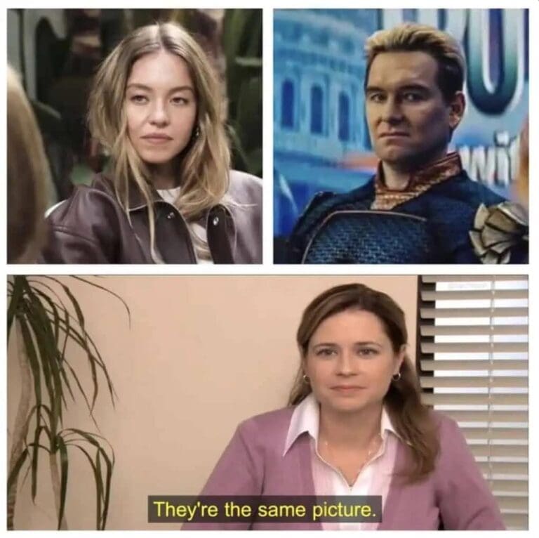 GQ Moment Goes Viral: 27 Sydney Sweeney Blank Stare Memes