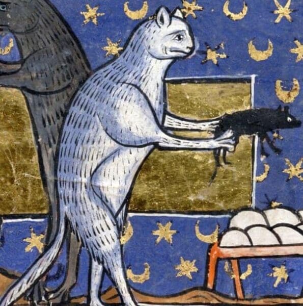 33 Medieval Cat Paintings Cuz Cats Have Always Run The World