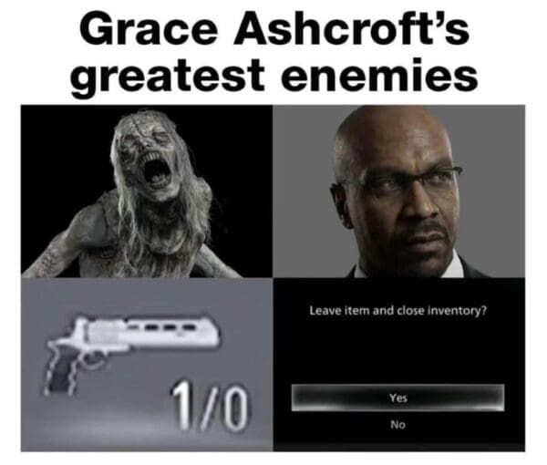 Resident Evil Requiem Memes: Leon Thirst, Grace Trauma