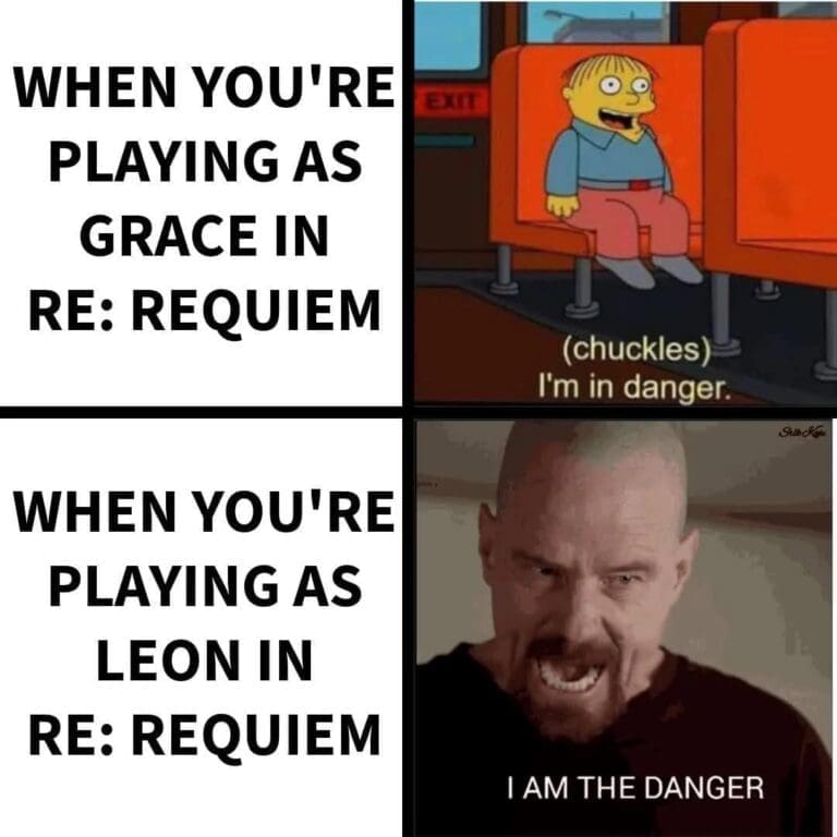 Resident Evil Requiem Memes: Leon Thirst, Grace Trauma