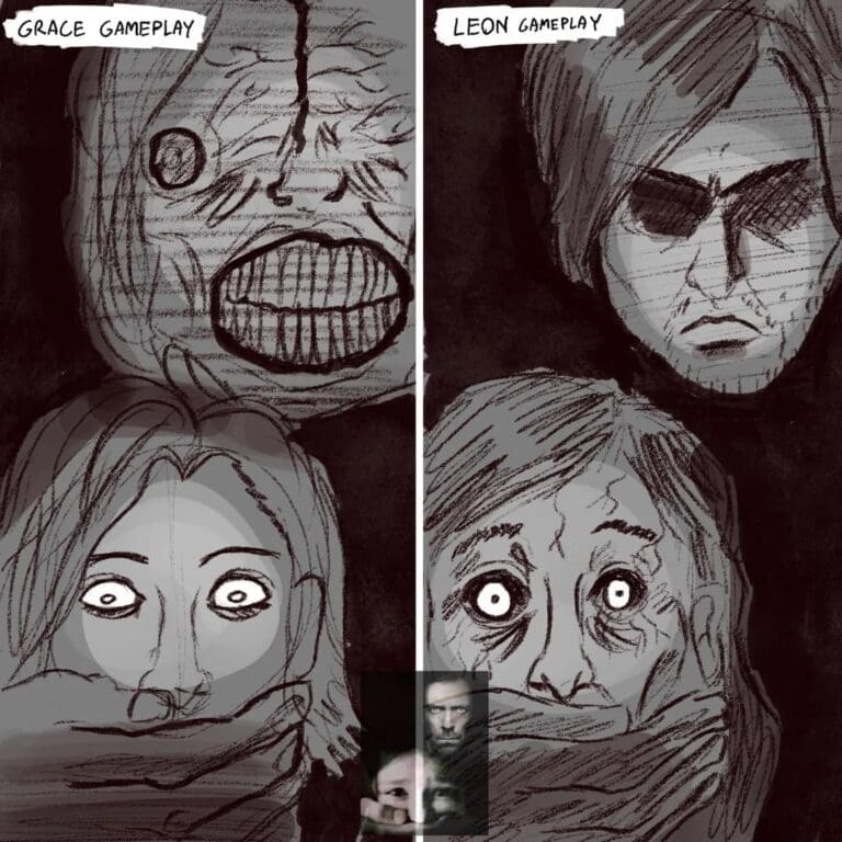 Resident Evil Requiem Memes: Leon Thirst, Grace Trauma