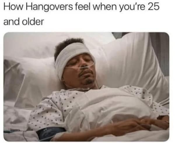 30 Hungover Meme Posts For The Morning After Survivors