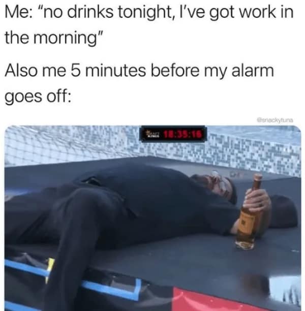 30 Hungover Meme Posts For The Morning After Survivors