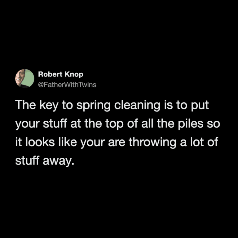 35 Spring Cleaning Meme Tweets That Are Too Real