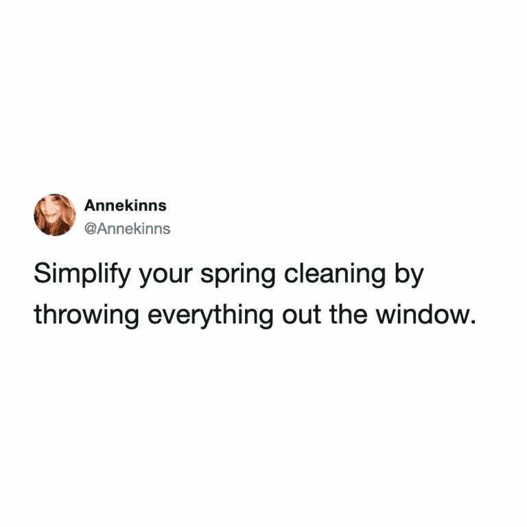 35 Spring Cleaning Meme Tweets That Are Too Real