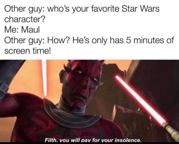 30 Darth Maul Memes For Fans Ready For Maul Shadowlord