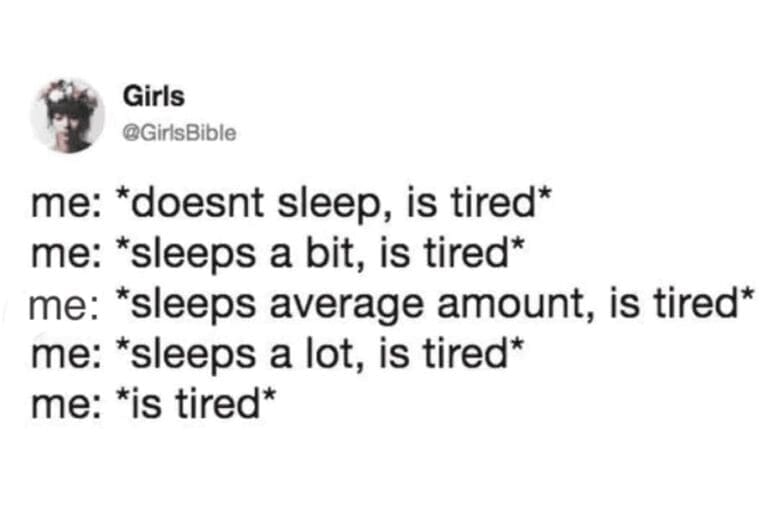 40 Sleep Memes For Anyone Running On Empty This Weekend